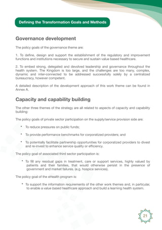 Healthcare transformation-strategy in Saudi Arabia | PDF