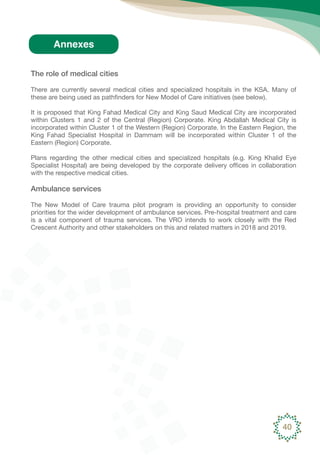 Healthcare transformation-strategy in Saudi Arabia | PDF