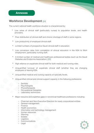 Healthcare transformation-strategy in Saudi Arabia | PDF