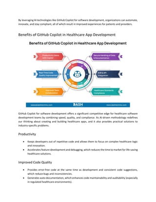 Healthcare App Development - Top Benefits of GitHub Copilot.pdf