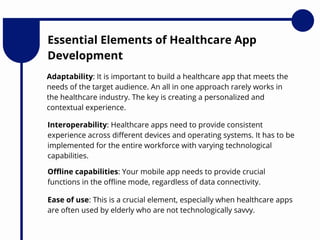 Challenges of Healthcare Application Development | PDF