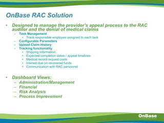 Seven steps to minimize the pain of healthcare audits, including RACs ...