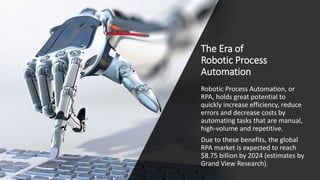 Robotic Process Automation in Healthcare | PDF