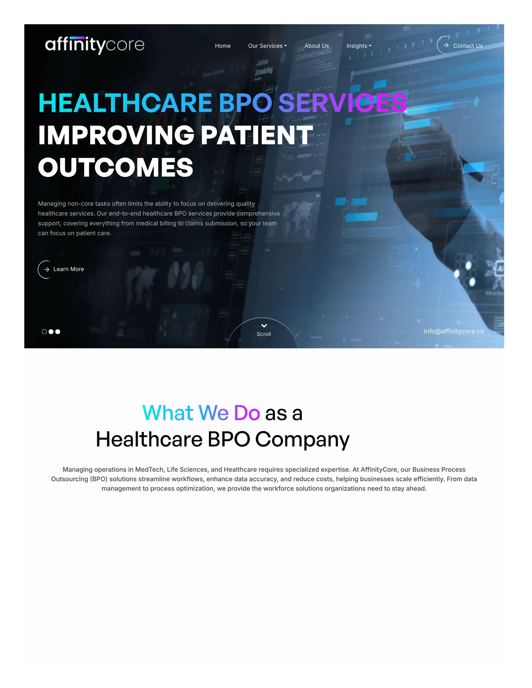Healthcare BPO Services by AffinityCore.pdf