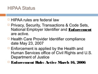 HIPPA: How to protect your information.... | PPT