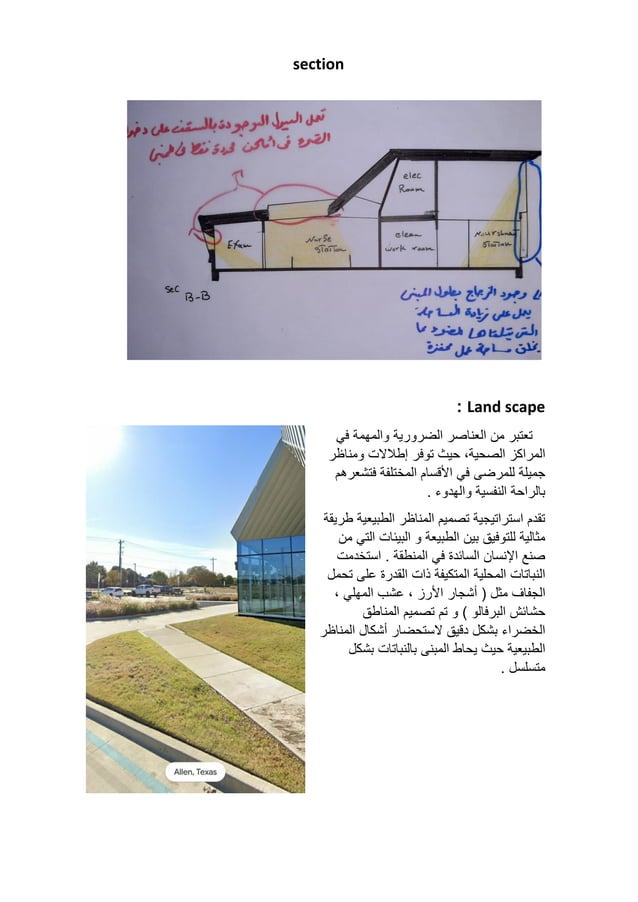 أسس تصميم وحدة صحية Healthcare Center Pdf