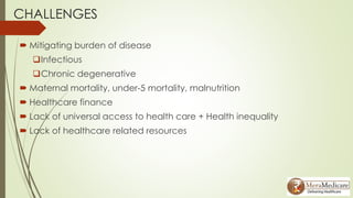 Healthcare challenges & solutions in india | PPTX