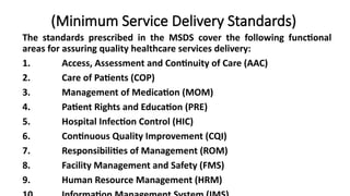 Orientation On Healthcare Commission MSD | PPT