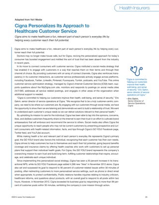 Placing Customer Centricity at the Heart of Healthcare | PDF | Health ...