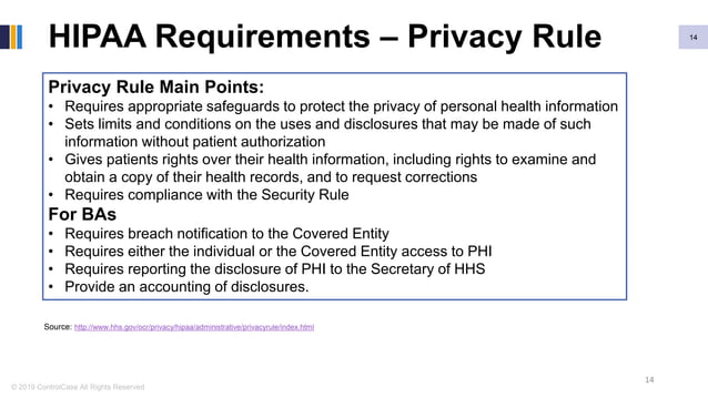 Healthcare Compliance: HIPAA and HITRUST | PPT