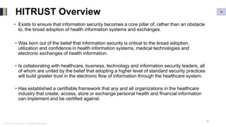 Healthcare Compliance: HIPAA and HITRUST | PPT