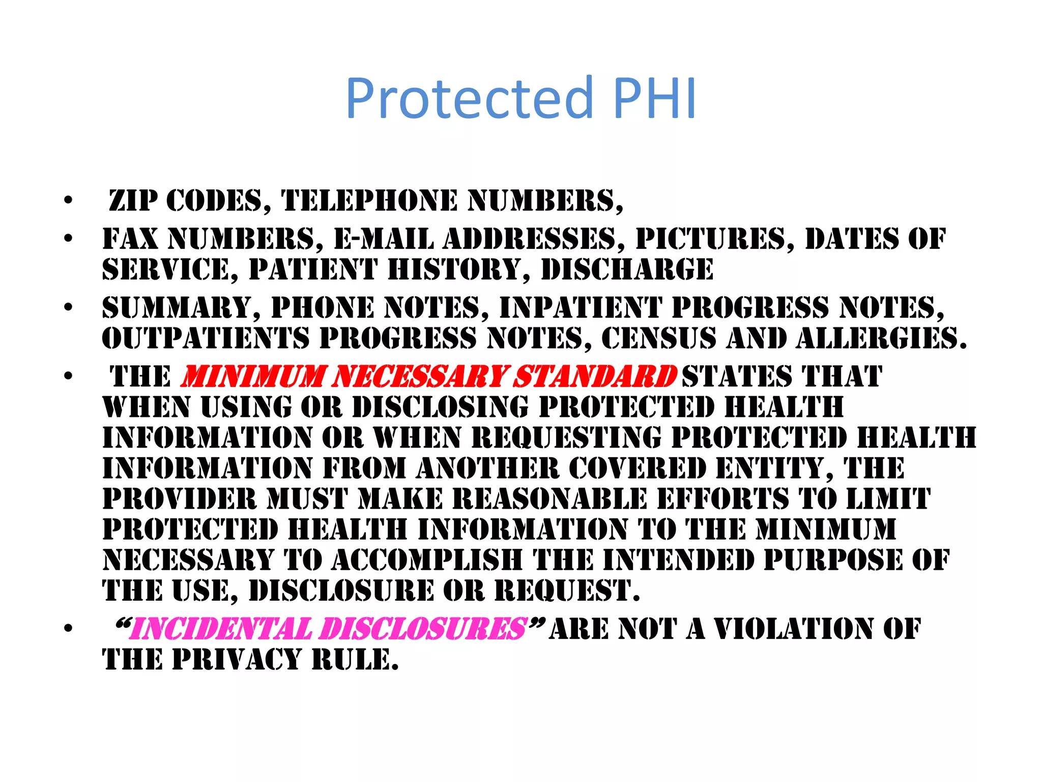 Health care confidentiality and privacy | PPTX