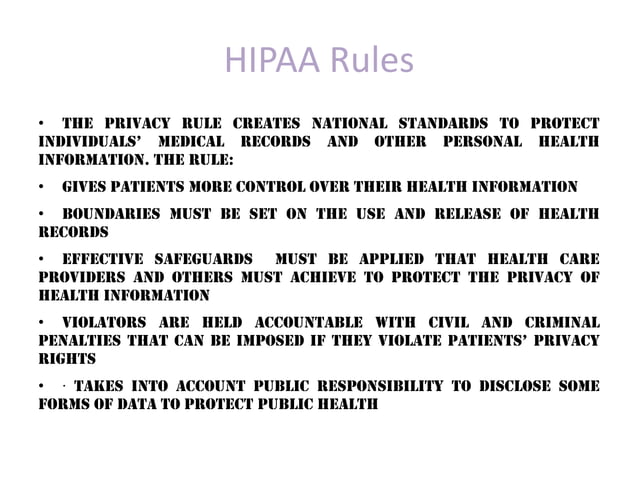 Health care confidentiality and privacy | PPTX | Internet Safety ...