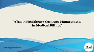 Healthcare contract management | PPTX