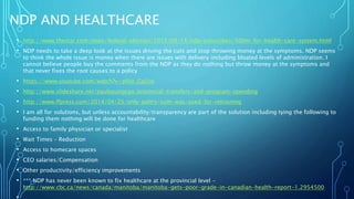 Healthcare Crisis| Canada| February 2019 | PPTX