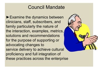 Establishing a Healthcare Cultural Competency Council | PPTX