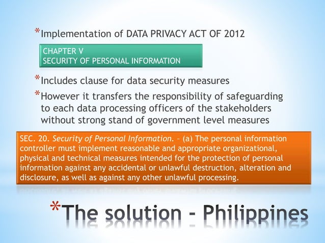 Healthcare data and their protection in the philippines | PPTX