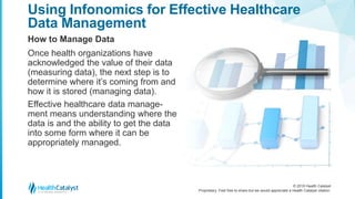 Healthcare Data Management: Three Principles of Using Data to Its Full ...