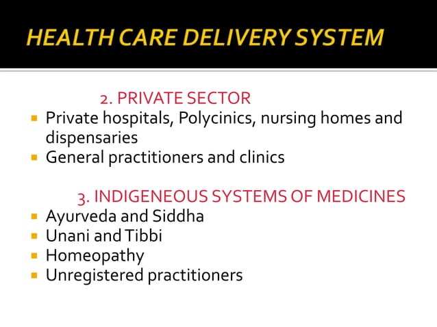 Health care delivery ppt | PPTX | Health Insurance | Insurance