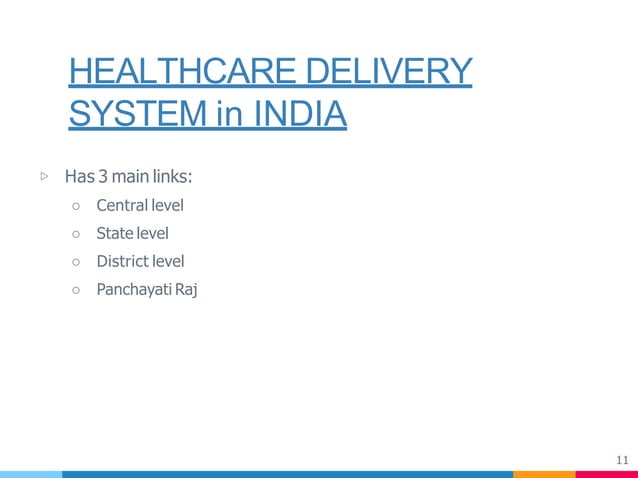 Healthcare delivery system | PPTX