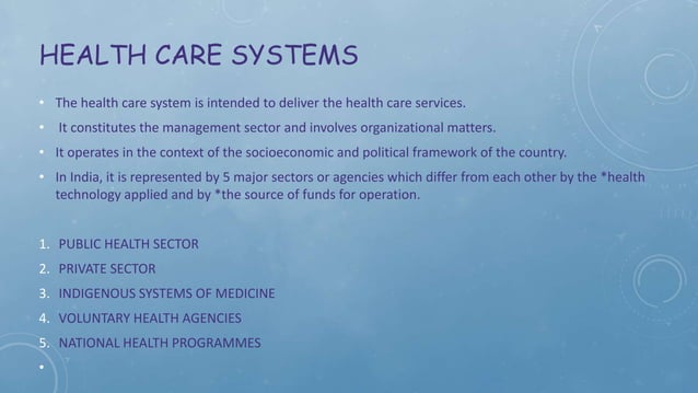 Health care delivery system | PPTX | Healthcare Industry | Industries