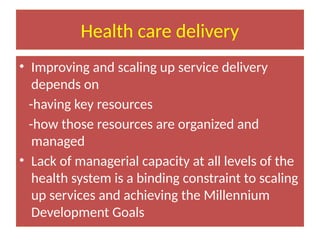 Health care delivery system-bpt- sanjay.pptx