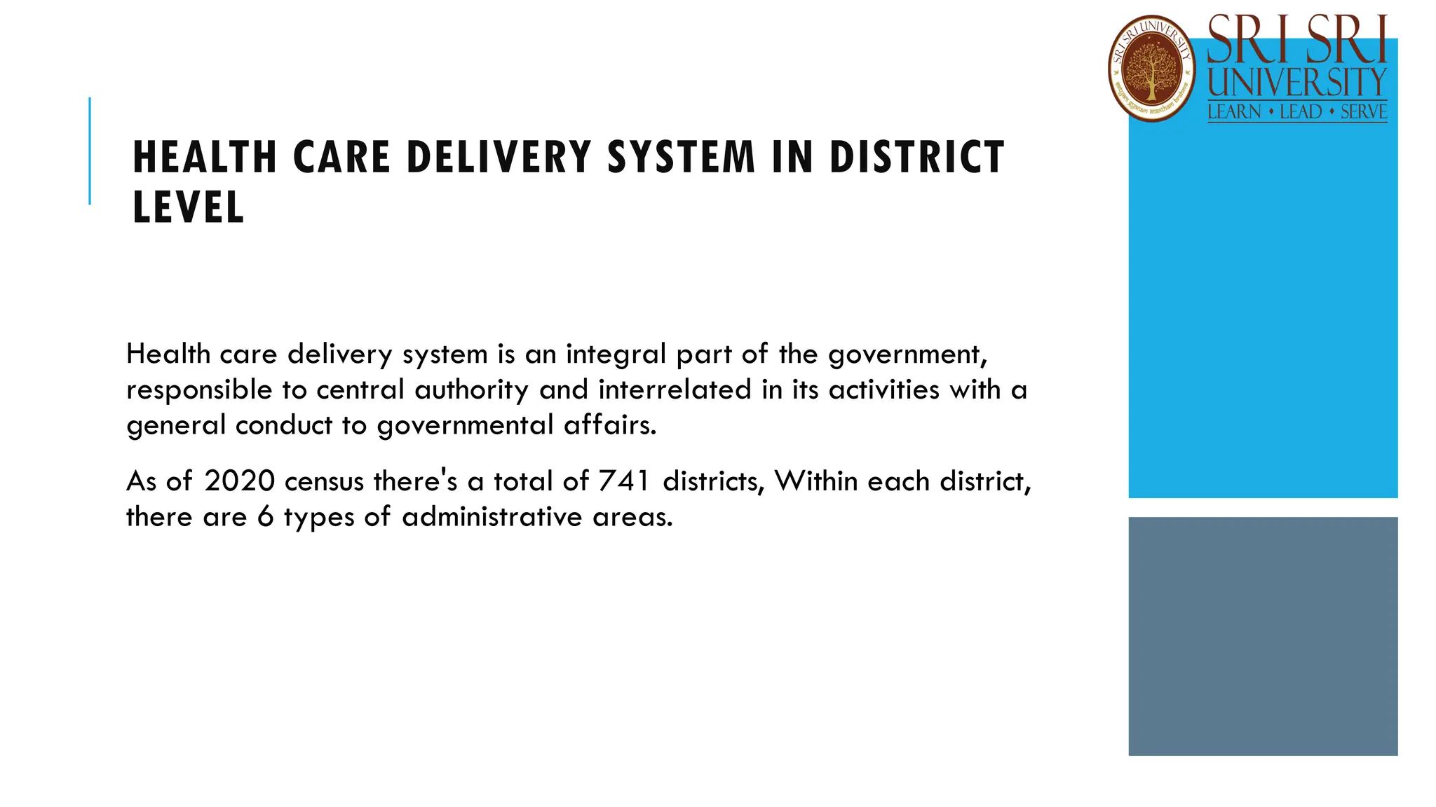 health care delivery system distric ,local..pptx