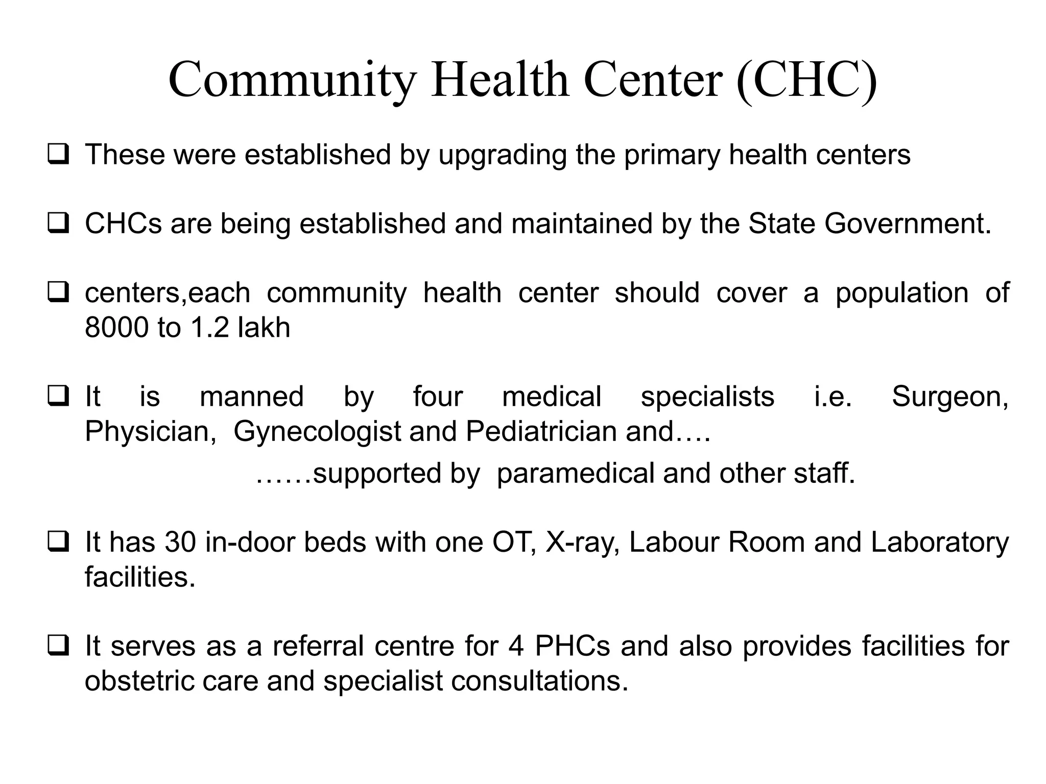 Healthcare delivery system in india | PPTX