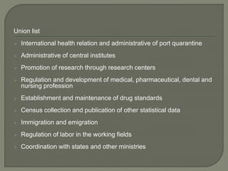 Health care delivery system in india | PPTX