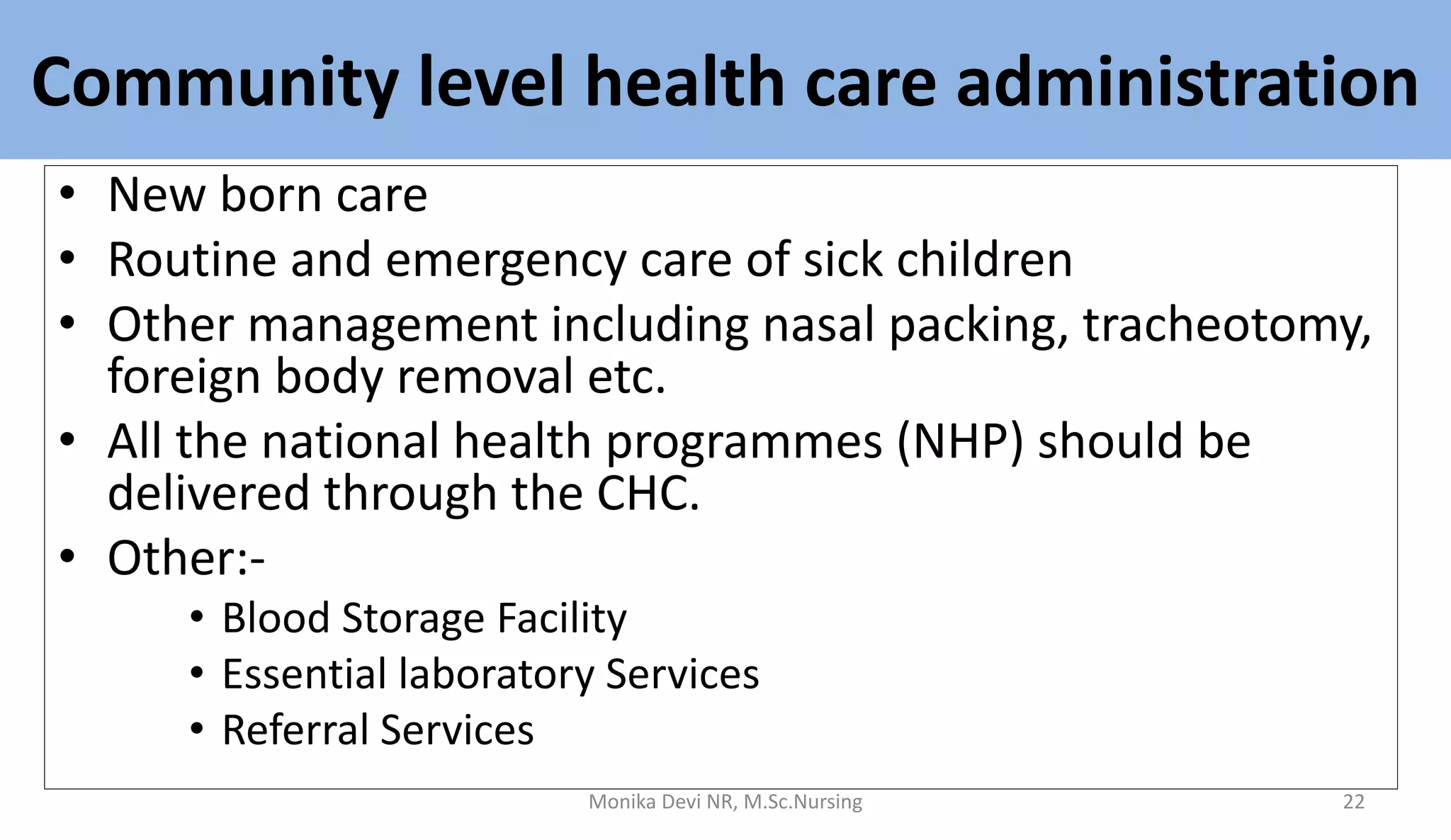 Health care delivery system in india | PPTX