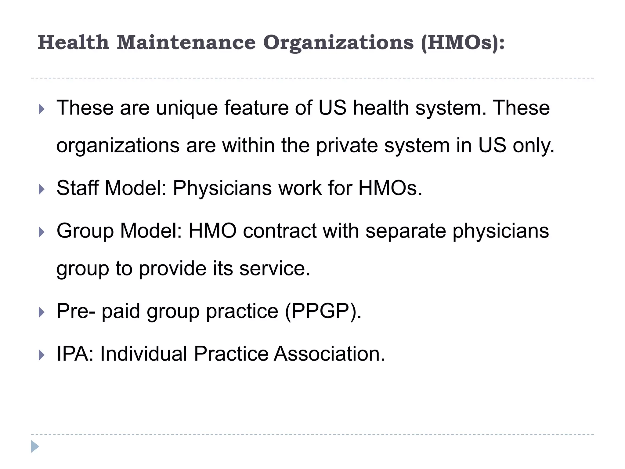 Health care delivery system in usa | PPTX