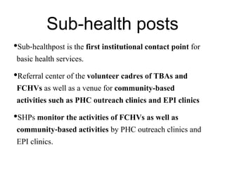 Health care delivery system of nepal | PPTX