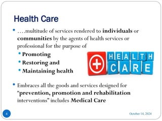 Health Care Del Sys in India & Community Physician Role - I MBBS (BIMS ...
