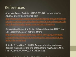Health care directives what you can do | PPTX