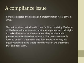 Health care directives what you can do | PPT