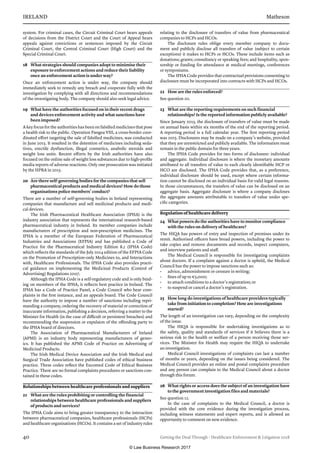 Healthcare Enforcement Litigation 2018, Ireland | PDF