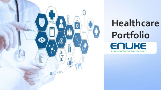 Healthcare Portfolio | Healthcare Industry Portfolio Samples - Enuke