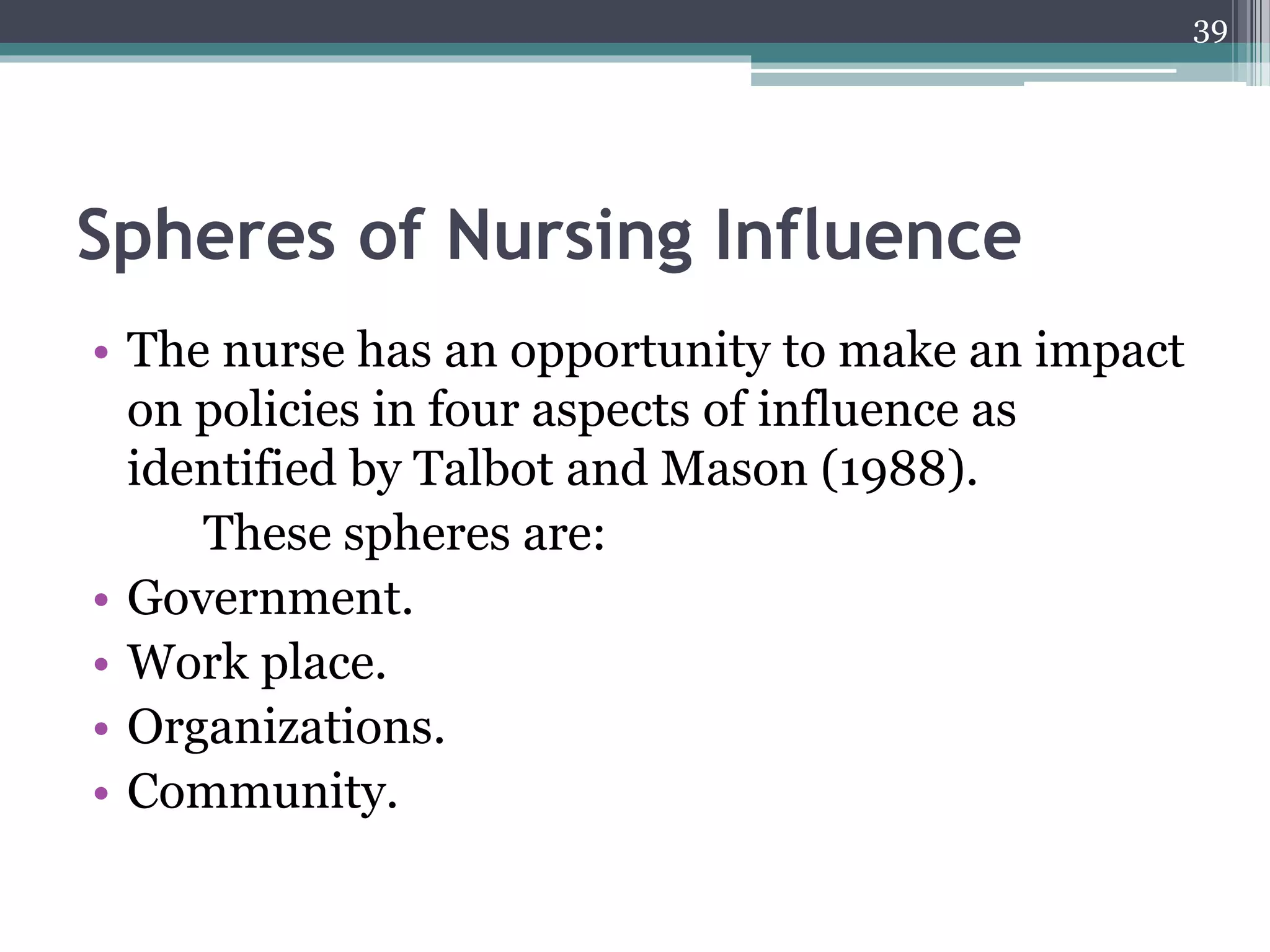 Health care Environment, Economics, Policies & Political process in ...