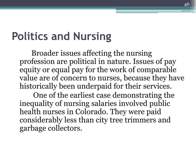 Health care Environment, Economics, Policies & Political process in ...