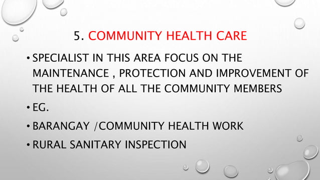 Health career paths | PPTX | Diseases and Conditions | Medical Health