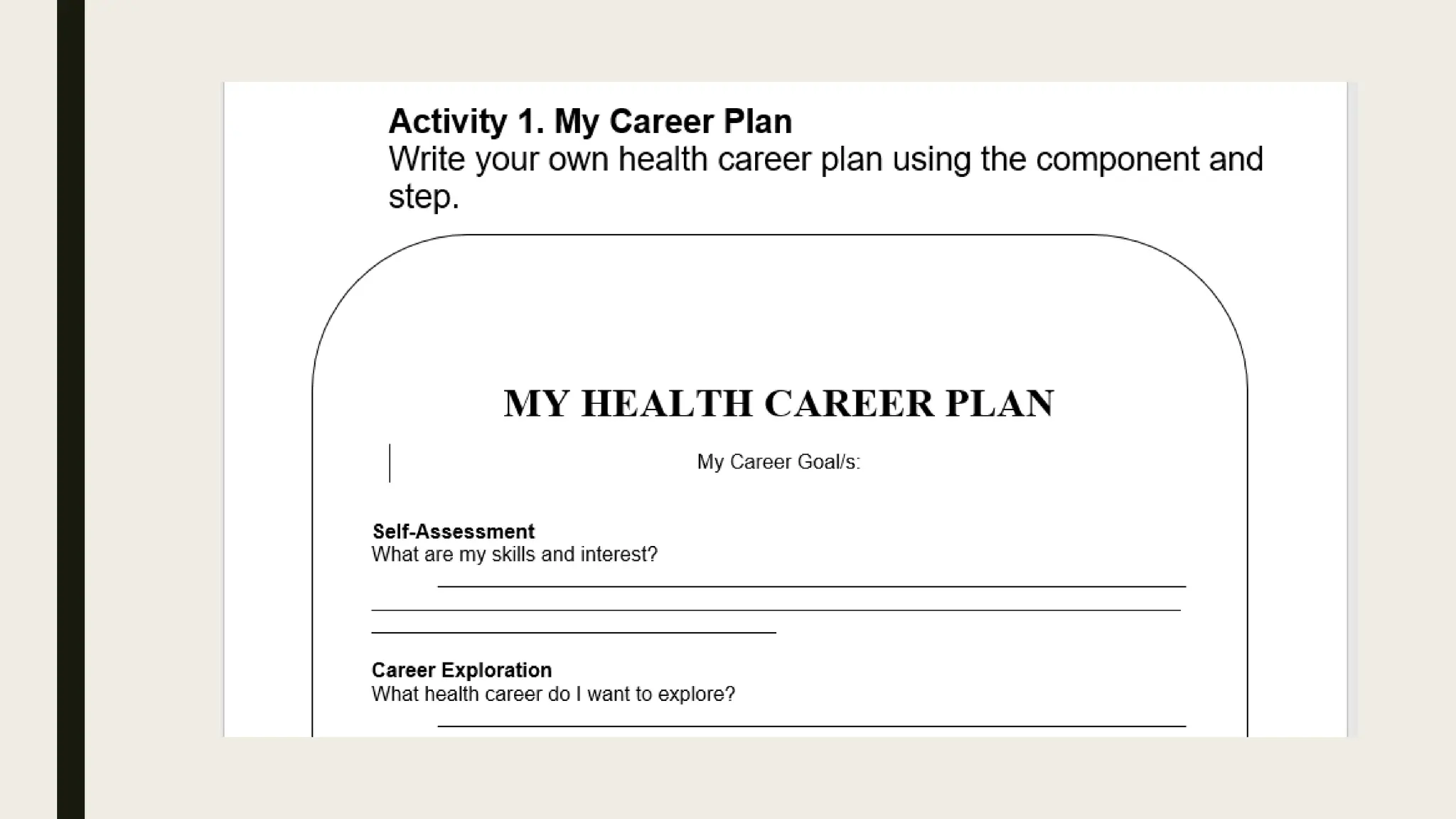HEALTH CAREER PLANNING MAPEH 10(Health).pptx