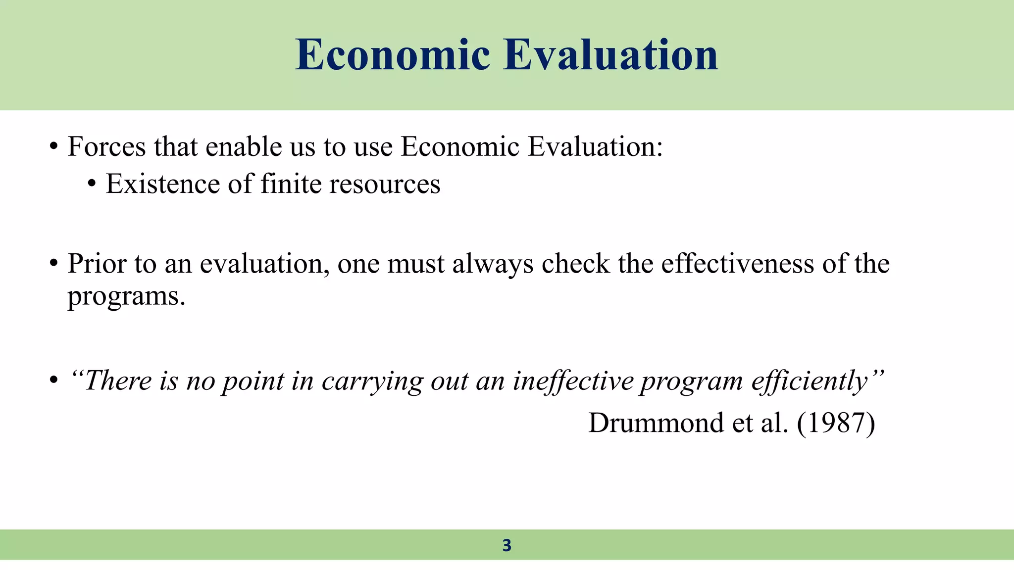 Healthcare Economic evaluation | PPTX