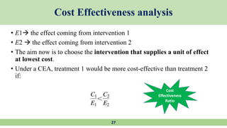 Healthcare Economic evaluation | PPTX