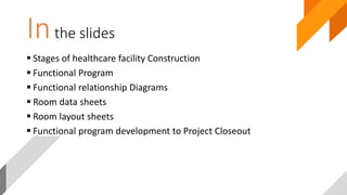 Healthcare facility design stat consultants | PPSX