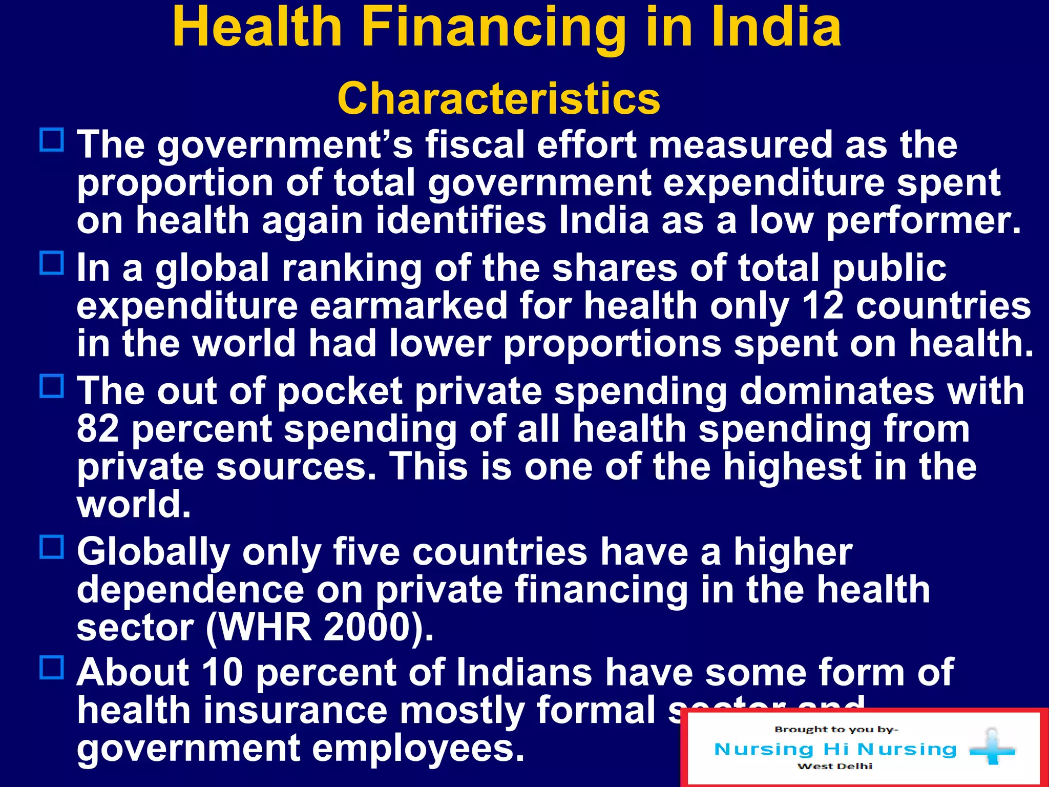 Health care financing | PPT