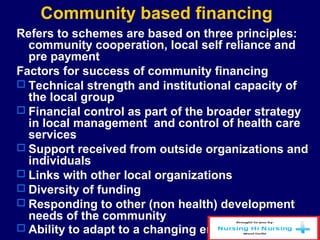 Health care financing | PPT