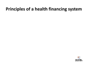 Health care financing | PPTX