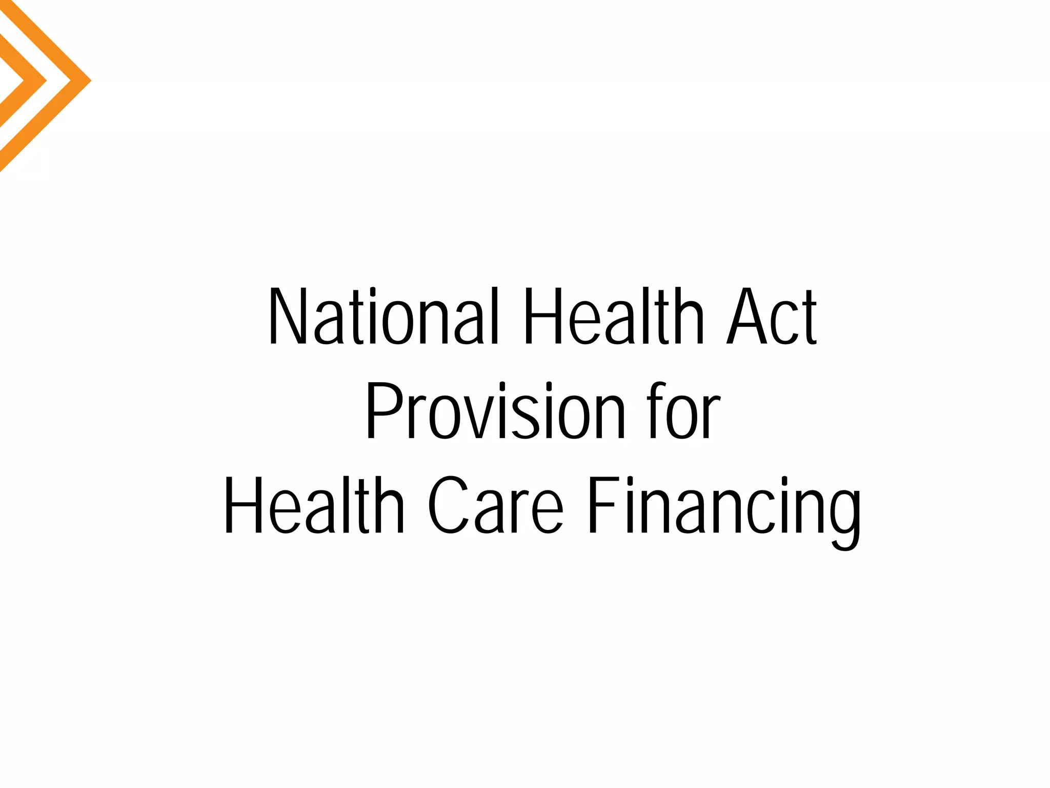 Health financing within the overall health system | PDF
