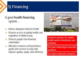 Health financing within the overall health system | PDF