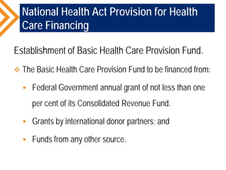 Health financing within the overall health system | PDF